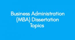Business Dissertation Topics & Ideas | Premier Dissertations UK