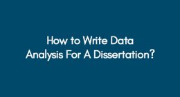 How to Write Data Analysis for a Dissertation?| A Detailed Discussion