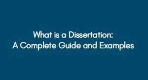 Top MA Dissertation Examples For Student Guidance