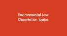 130 Top Company Law Dissertation Topics in 2025