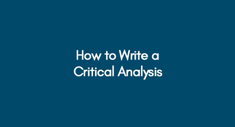 How to Write a Critical Analysis? | A Step-by-Step Guide Premier ...
