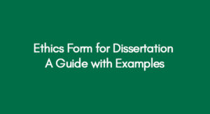 PhD Dissertation Examples | Review Complete Examples