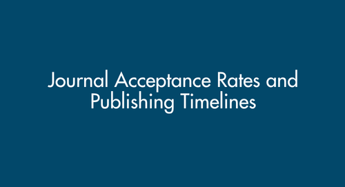 Journal Acceptance Rates and Publishing Timelines, Human Guide